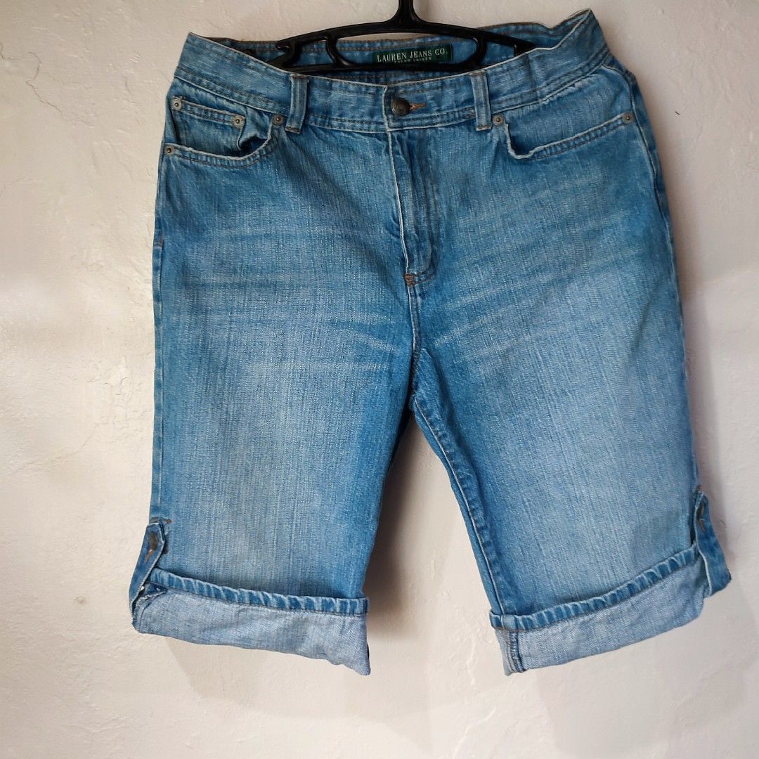 Ralph Lauren Quarter Denim Jorts, Luxury, Apparel on Carousell