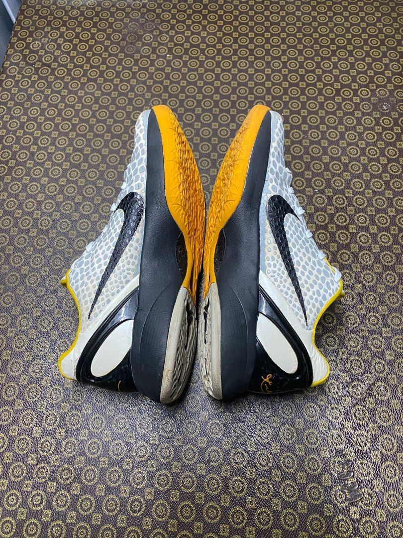 RARE Nike Zoom Kobe 6 Protro Playoff Pack White Del Sol, Men's Fashion ...