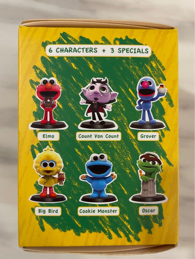 RARE SESAME STREET MYSTERY BOX!!, Hobbies & Toys, Collectibles ...