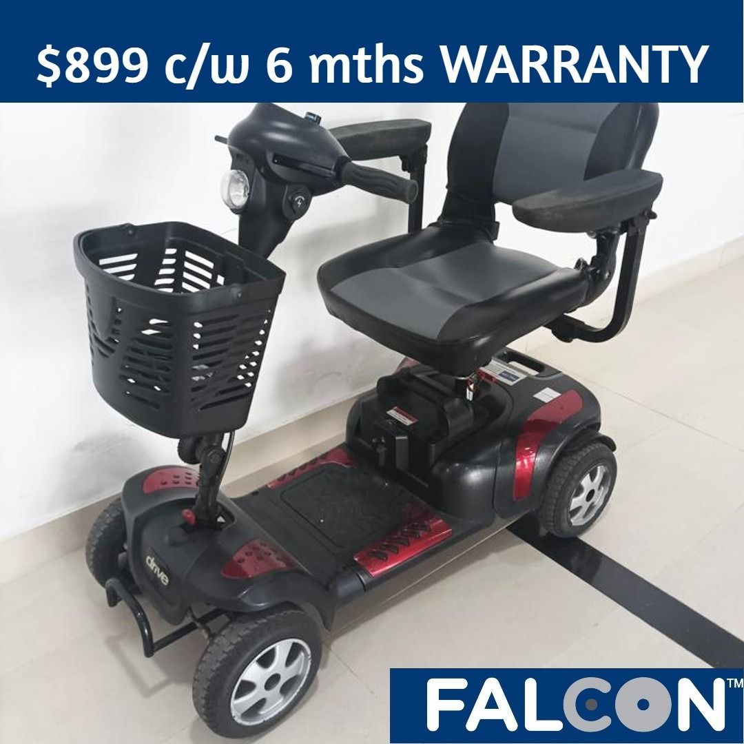 Refurbished Phoenix HD 4-Wheel Personal Mobility Aid (PMA c/w 6 months ...