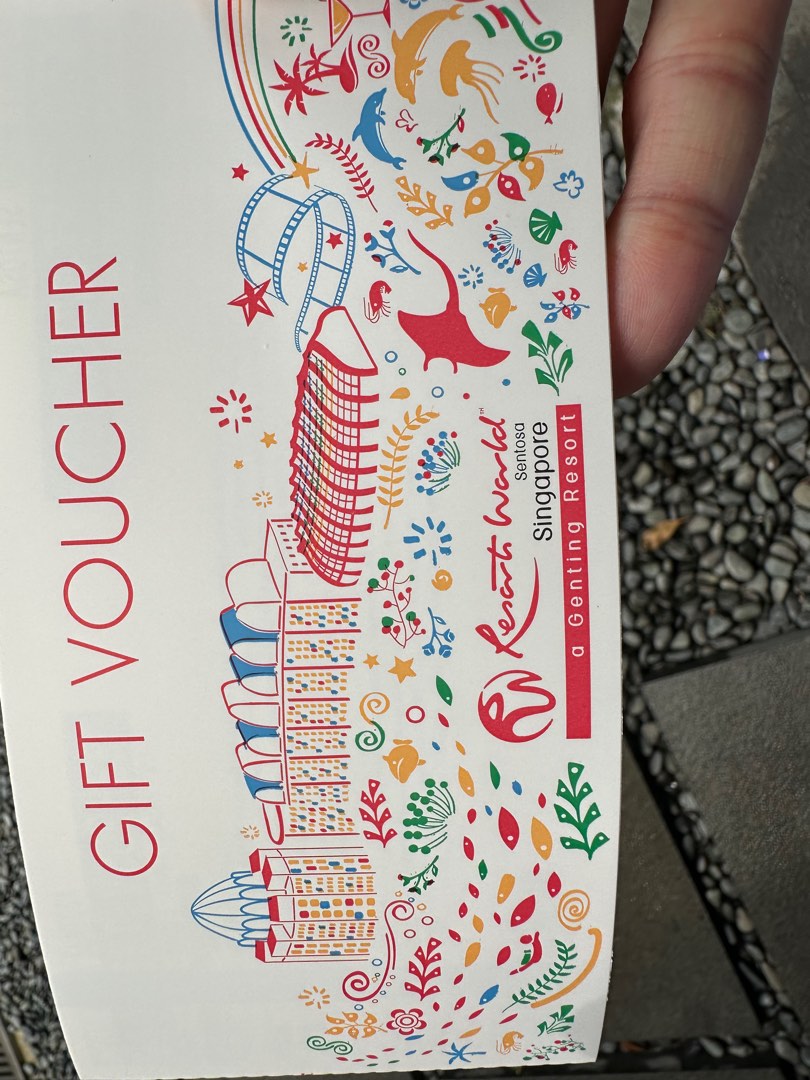Resort world gift voucher $400 voucher, Tickets & Vouchers, Vouchers on Carousell