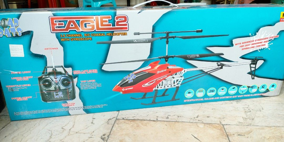 Road Rats RC Helicopter on Carousell