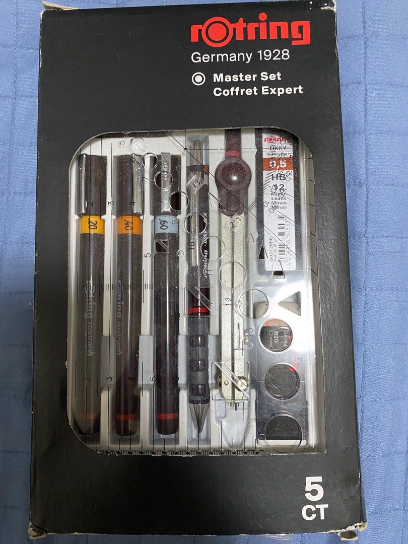 Rotring Engineering Technical Pen Set, Hobbies & Toys, Stationary ...