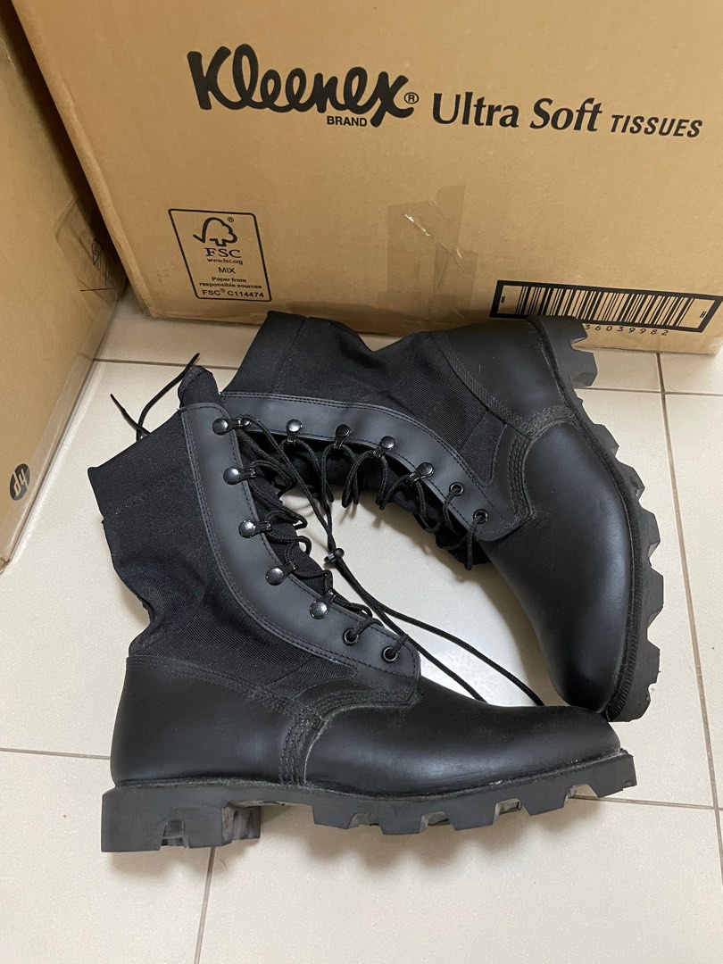 SAF / NS / WP COMBAT BOOTS (US 8), Men's Fashion, Footwear, Boots on ...