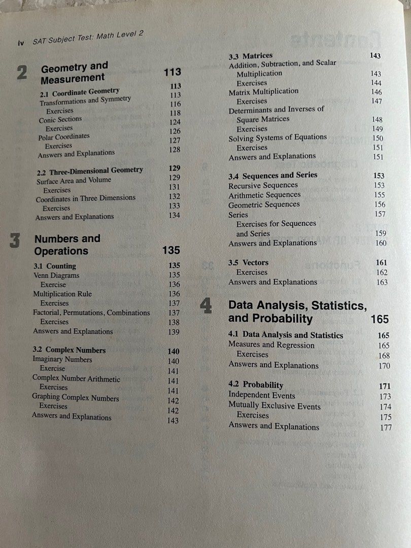 SAT MATHEMATICS (LVL 2) SUBJECT TEST, Hobbies & Toys, Books & Magazines ...