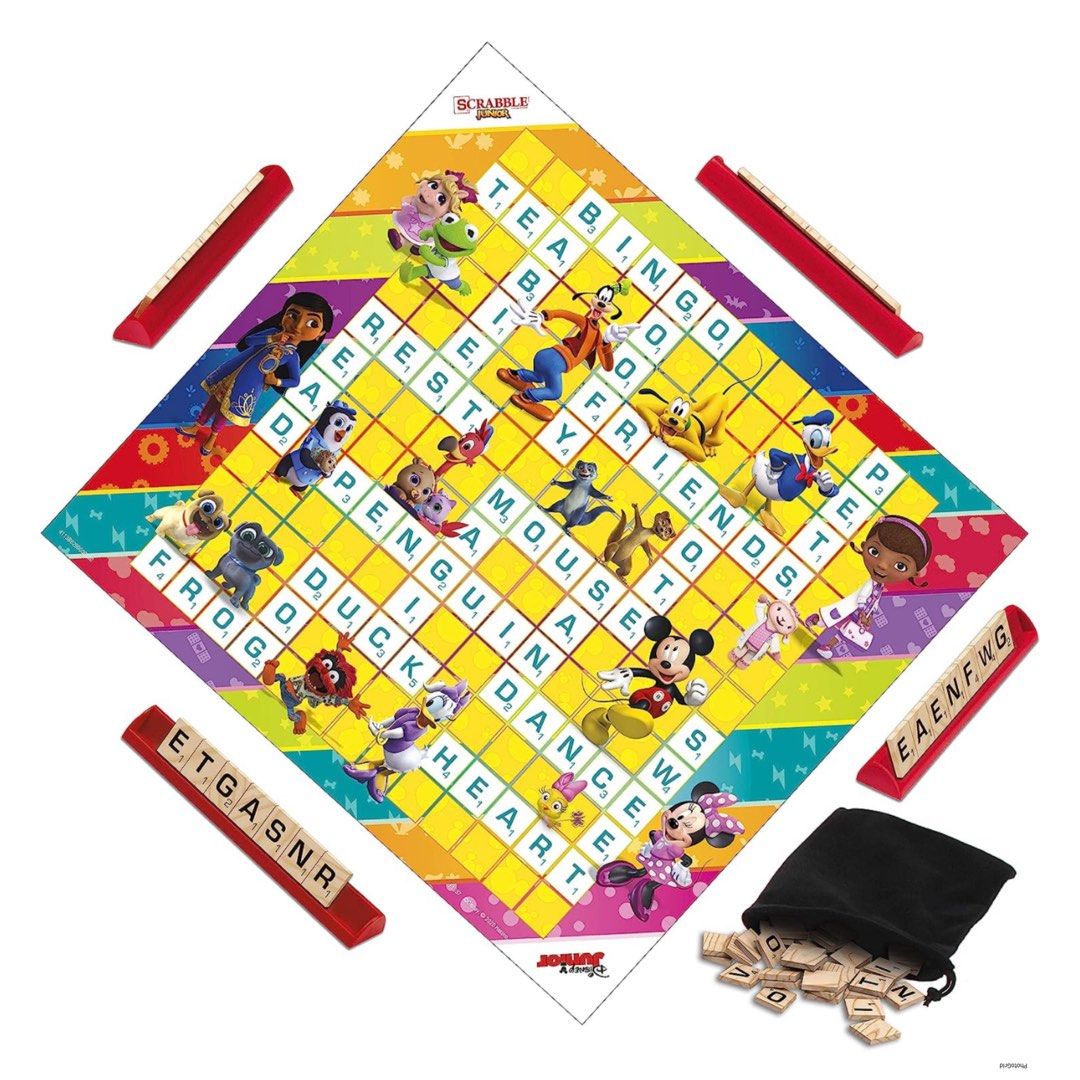 Scrabble Junior: Disney Junior Edition Board Game, Hobbies & Toys, Toys ...