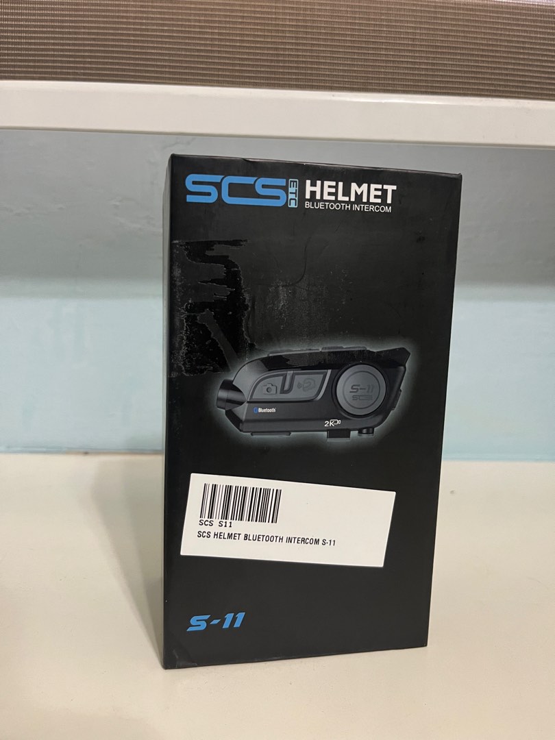 SCS ETC Helmet Bluetooth Intercom, Motorcycles, Motorcycle Accessories on Carousell