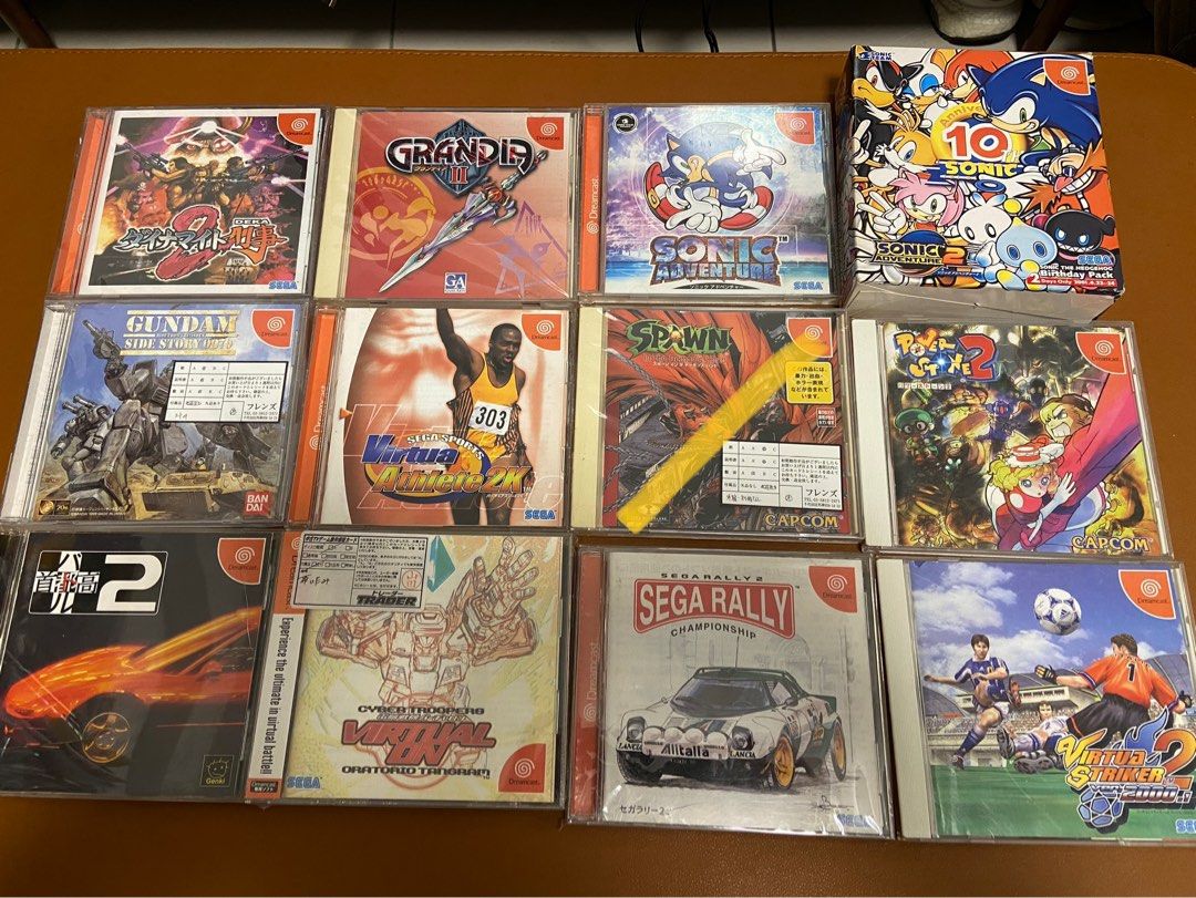 SEGA DREAMCAST GAME / Capcom vs SNK/ Zombie Revenge / Power Stone 2 ...