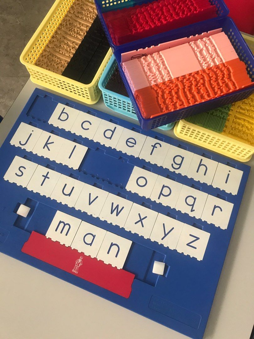 Self guided phonics reading board, Hobbies & Toys, Books & Magazines ...