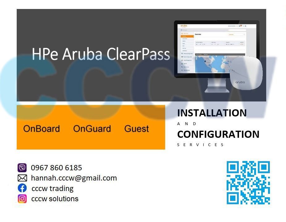 SERVICE - HP ARUBA CLEARPASS | NETWORK ACCESS CONTROL, Computers & Tech ...