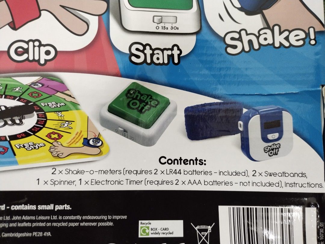 Shake off Boardgame by Ideal, Hobbies & Toys, Toys & Games on Carousell