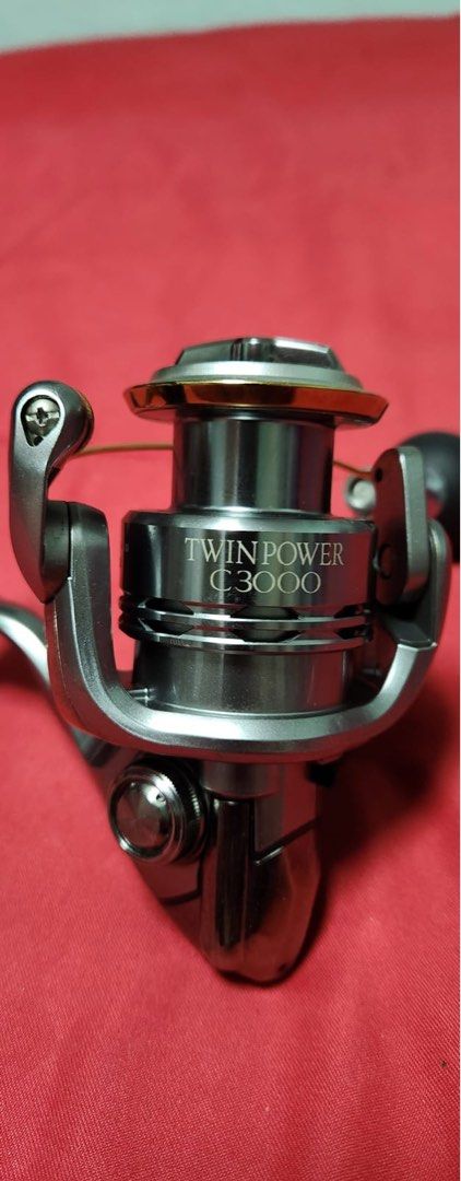 Shimano Twinpower C3000 Japan Spinning Reel, Sports Equipment, Fishing ...