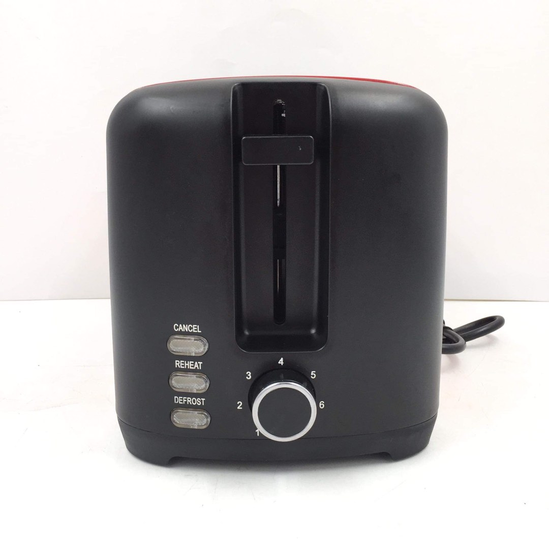 SMITH + NOBEL 2-Slice Red Toaster, TV & Home Appliances, Kitchen ...