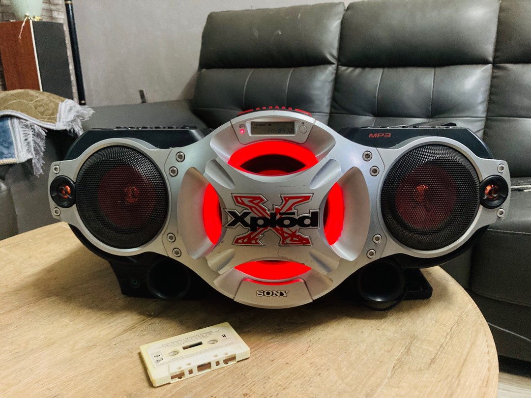 Sony boombox radio build woofer, Audio, Soundbars, Speakers ...