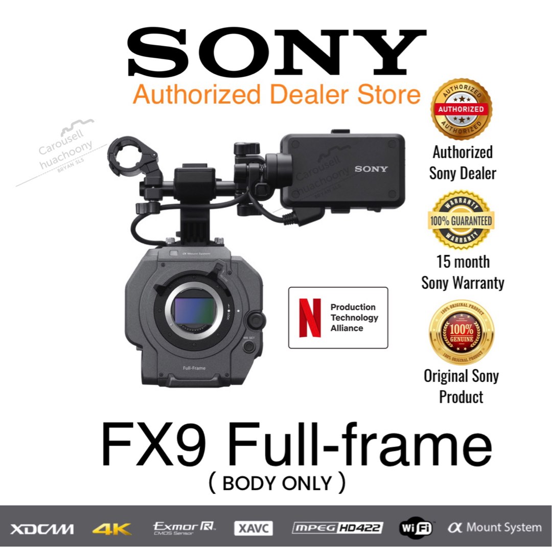 SONY FX9 Full-frame, Photography, Cameras on Carousell