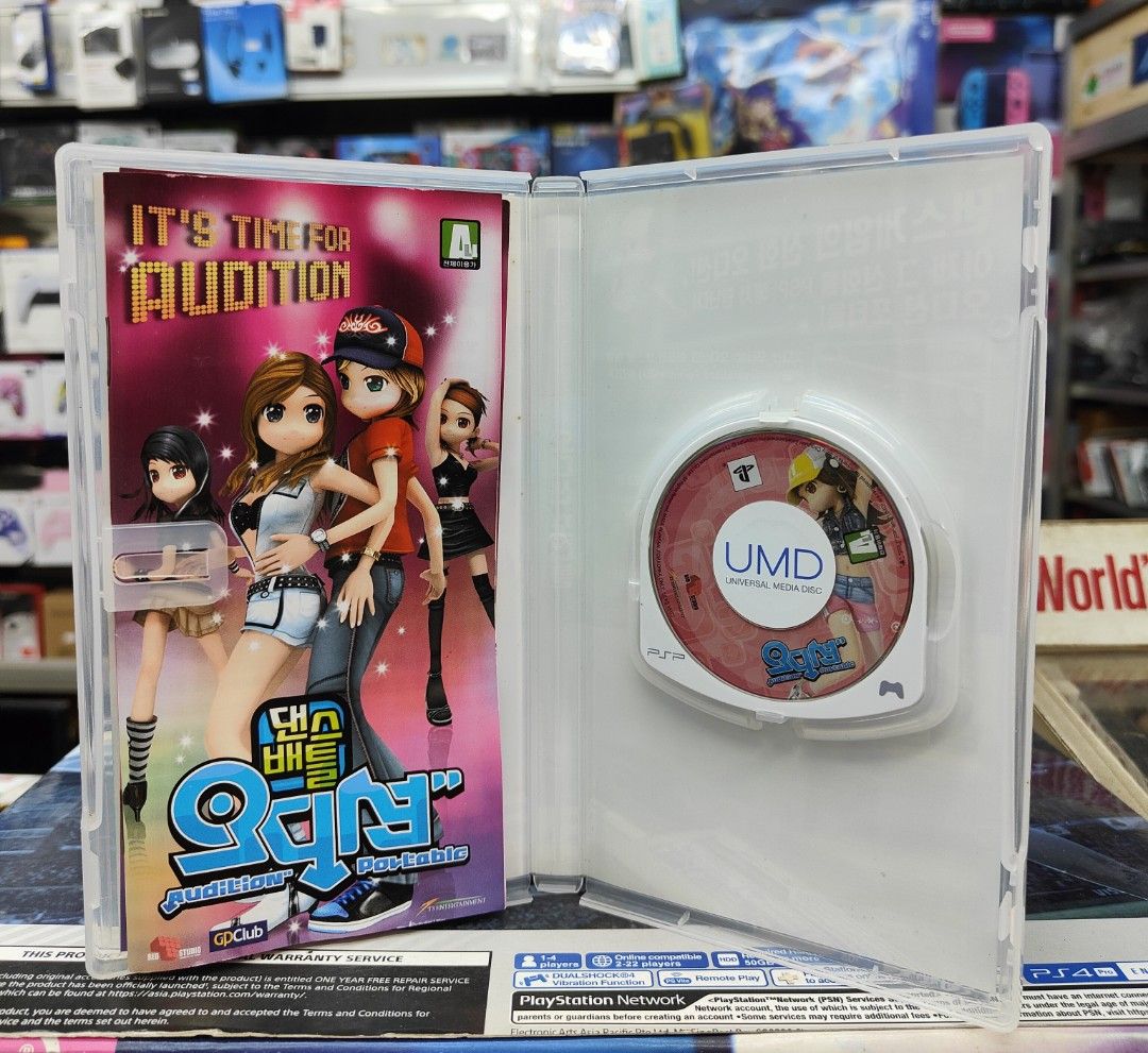 Sony PSP Audition Portable, Video Gaming, Video Games, PlayStation on ...