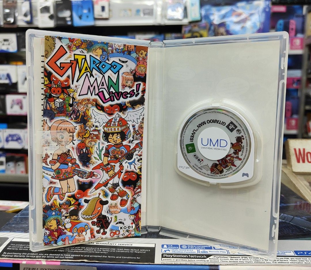 Sony PSP Gitaroo Man Lives !, Video Gaming, Video Games, PlayStation on ...