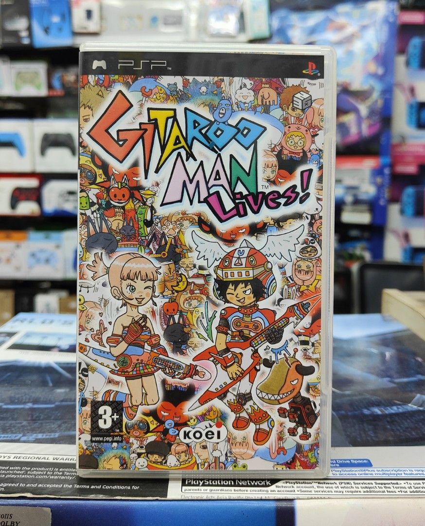 Sony PSP Gitaroo Man Lives !, Video Gaming, Video Games, PlayStation on ...