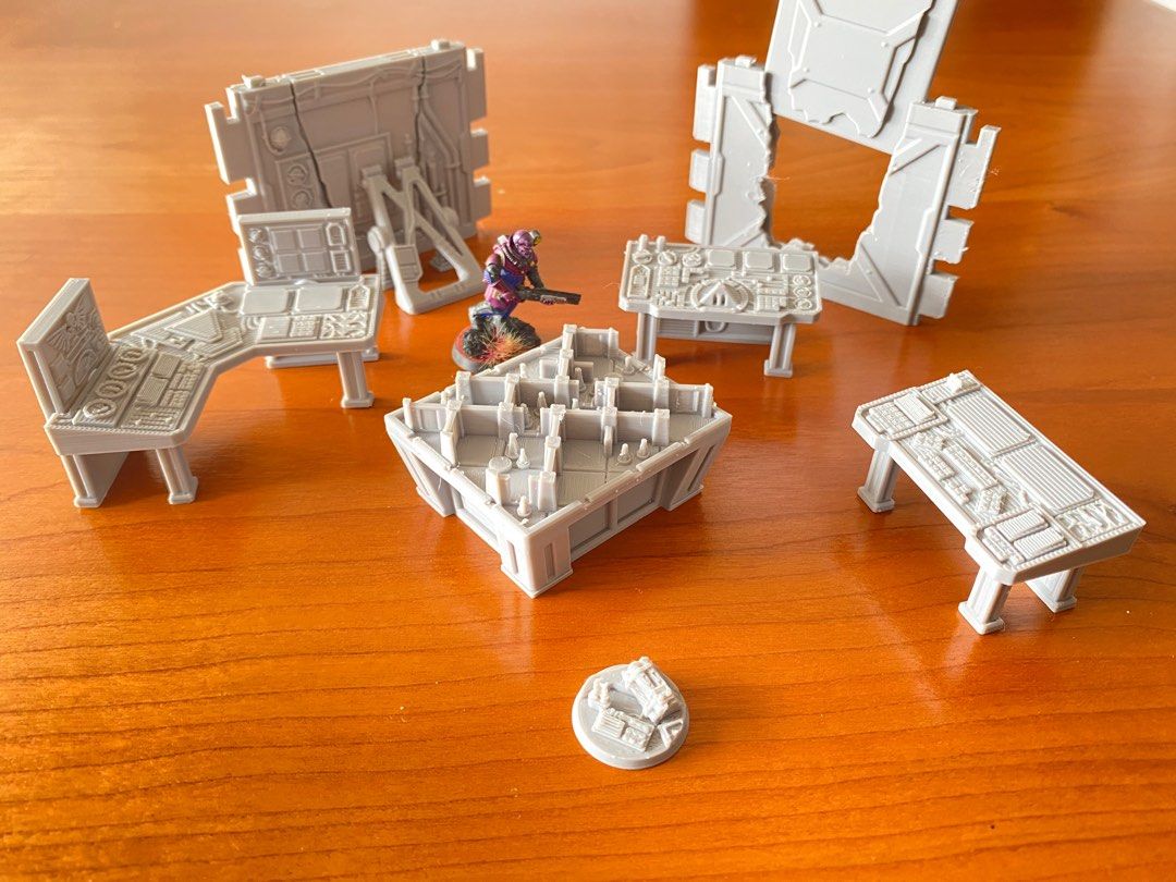 Space hulk boarding action Terrain Warhammer kill team, Hobbies & Toys ...