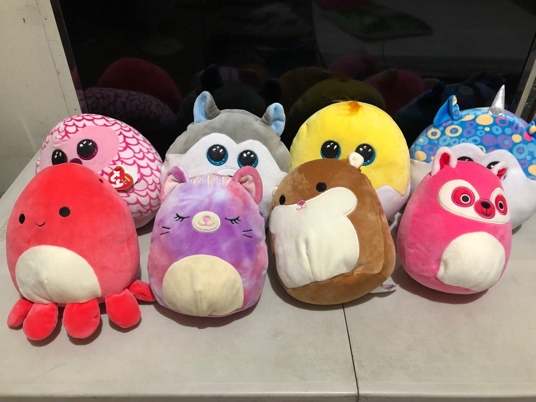 Squishmallows and Ty Squish A Boos 8-Pc Bundle, Hobbies & Toys, Toys ...