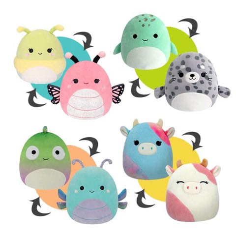 Squishmallows Flip-A-Mallows Plush Toy by Kellytoy, Hobbies & Toys, Toys & Games on Carousell