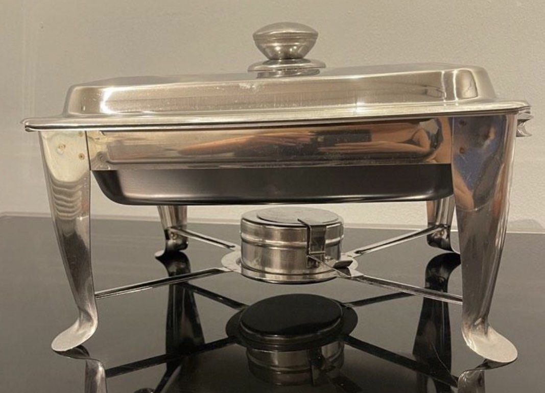 Stainless steel half size chafing dish, Furniture & Home Living ...