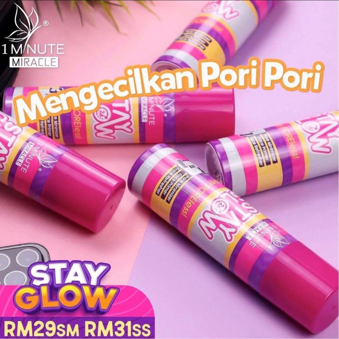 Stay Glow Super Poreless, Beauty & Personal Care, Face, Makeup on Carousell