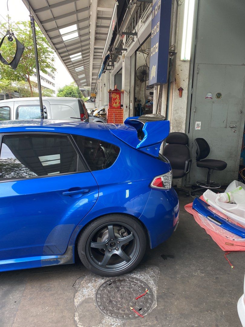 Subaru Impreza WRX STI Hatchback Varis Style Spoiler Wing, Car ...