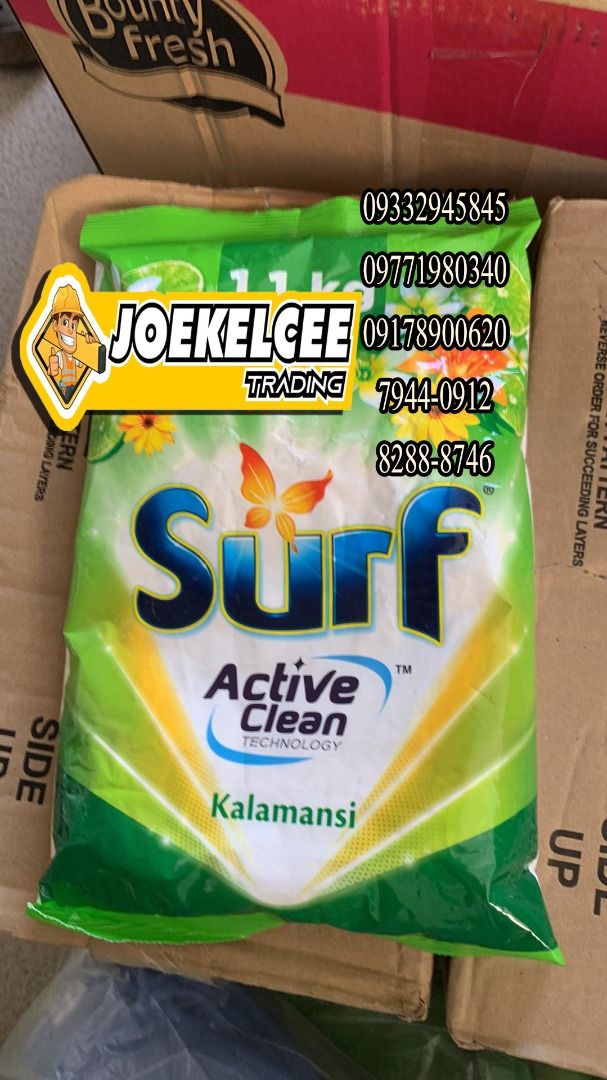 SURF DETERGENT POWDER 1100G, Furniture & Home Living, Cleaning ...