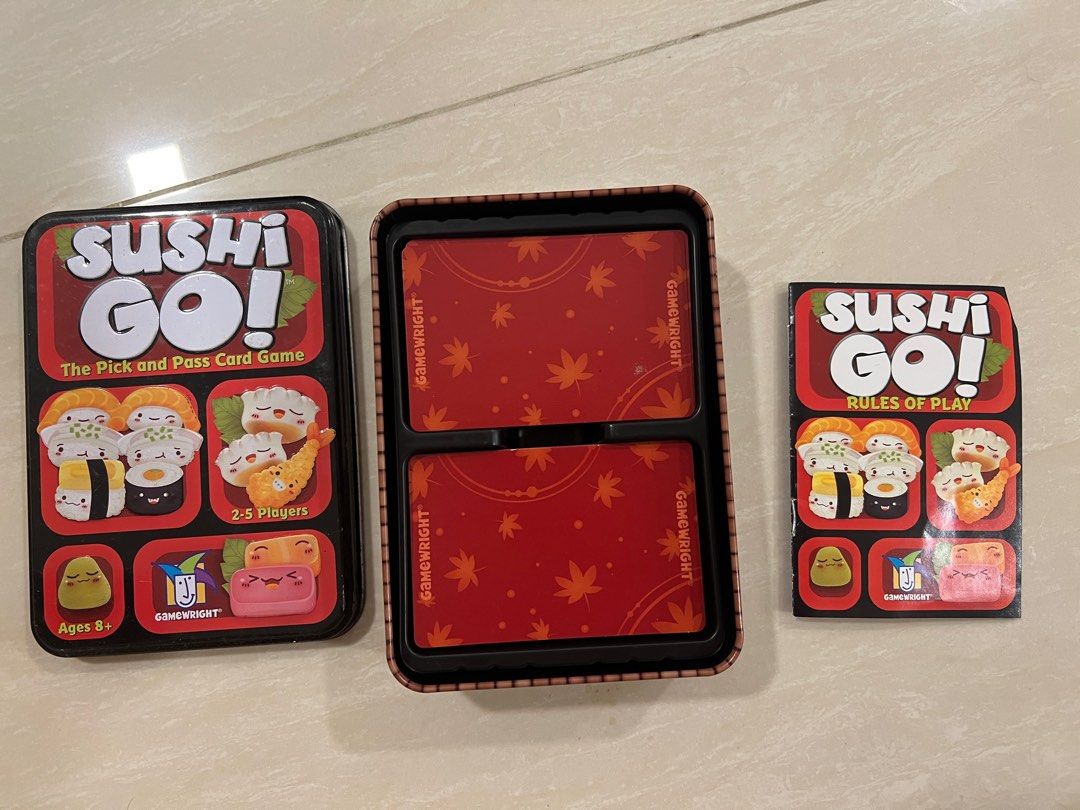 Sushi GO! Card Game, Hobbies & Toys, Toys & Games on Carousell