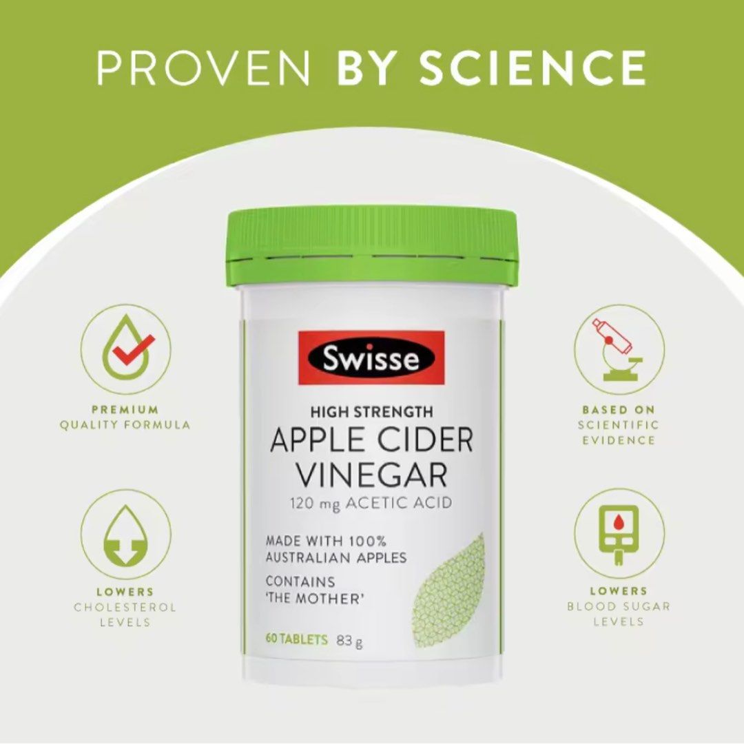 Swisse Wellness So Easy Feel Light & Detox Combo Set (Apple Cider ...