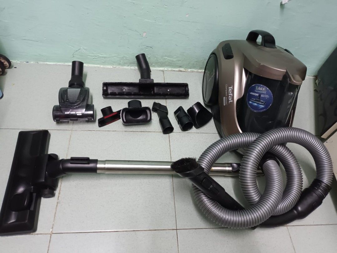 TEFAL TW3786 COMPACT POWER CYCLONIC BAGLESS VACUUM CLEANER, 家庭電器, 吸塵機 ...