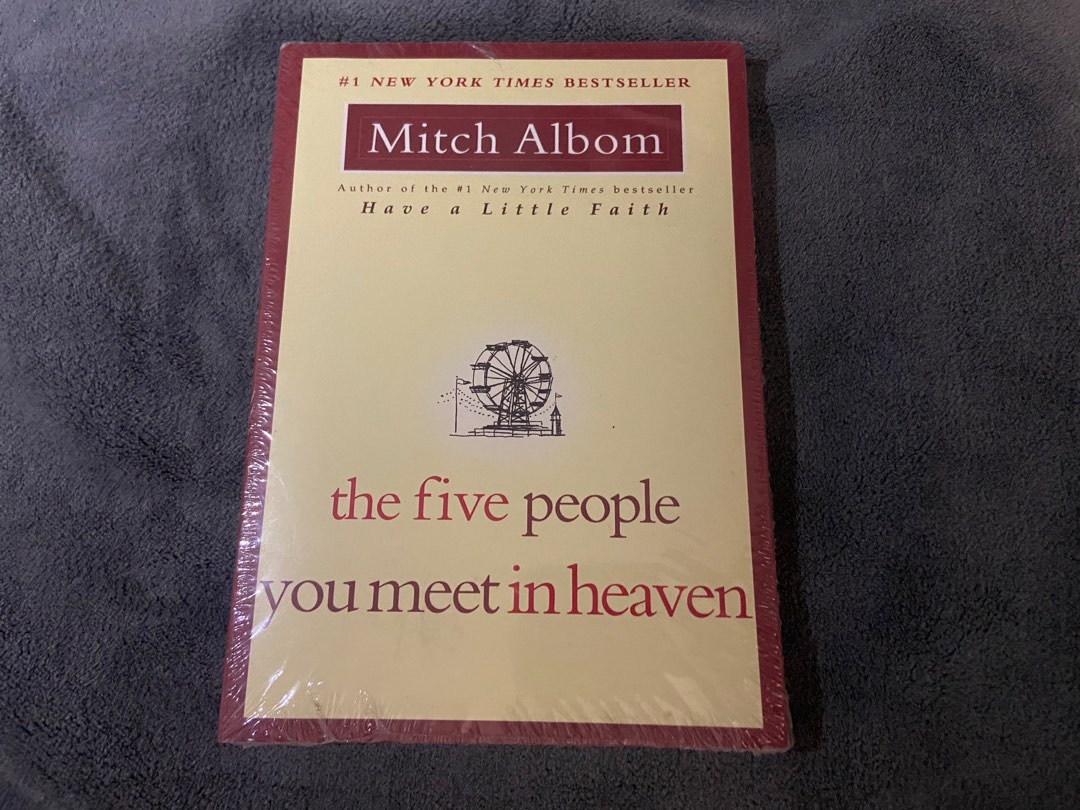 The Five People You Meet In Heaven by Mitch Albom on Carousell