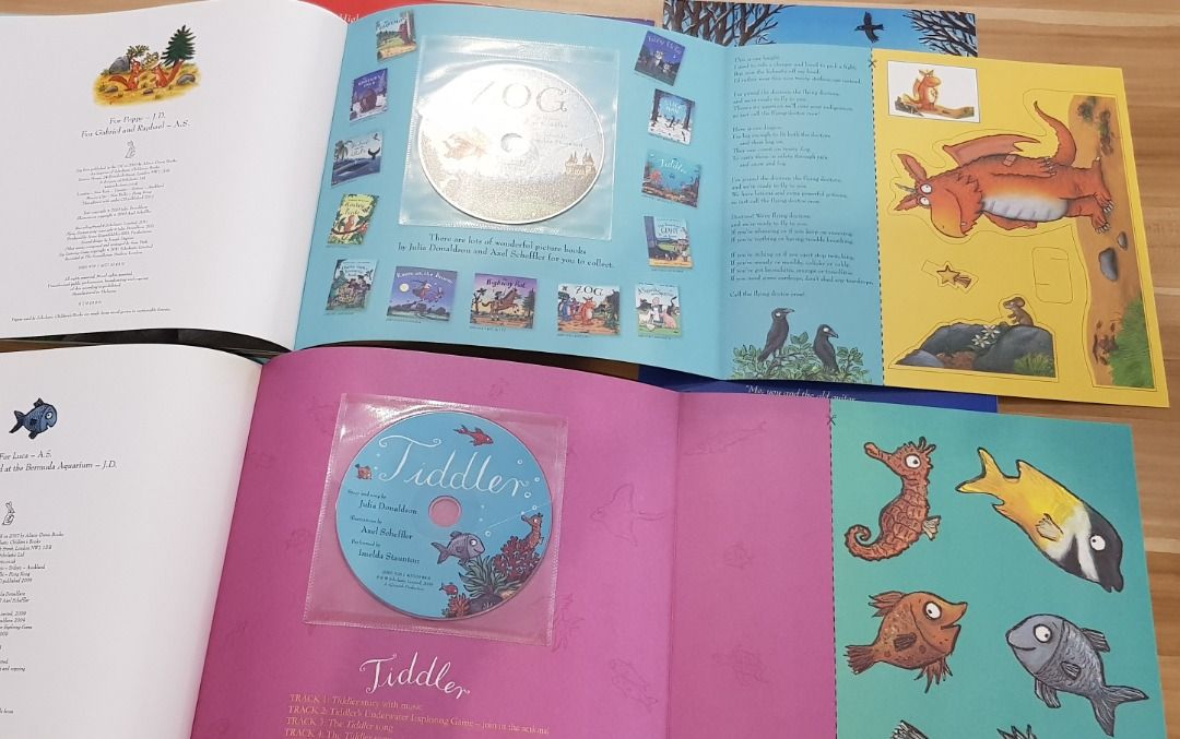 The Gruffalo series book & CD 6-book set, Hobbies & Toys, Books ...