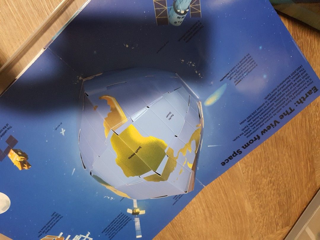 The ultimate book of space. Popup flip up book, Hobbies & Toys, Books ...