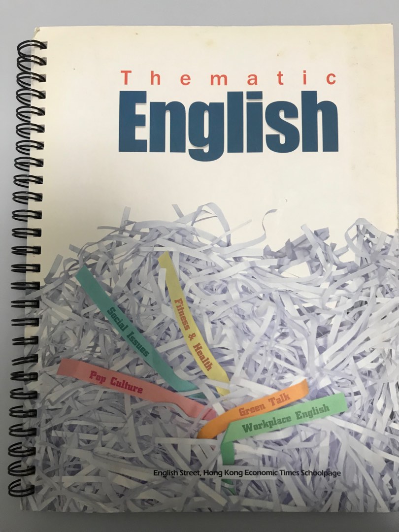 Thematic English, 興趣及遊戲, 書本 & 文具, 教科書 - Carousell