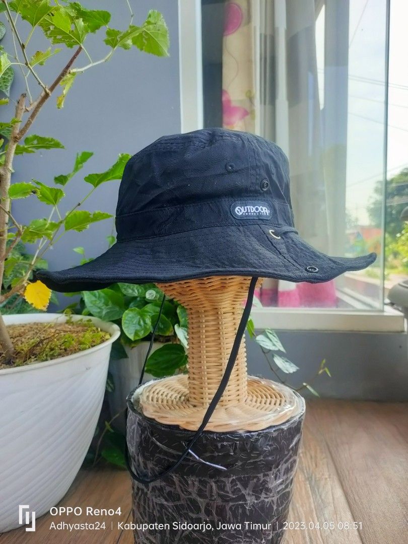 Topi rimba topi gunung OUTDOOR PRODUCT, Fesyen Pria, Aksesoris, Topi di ...