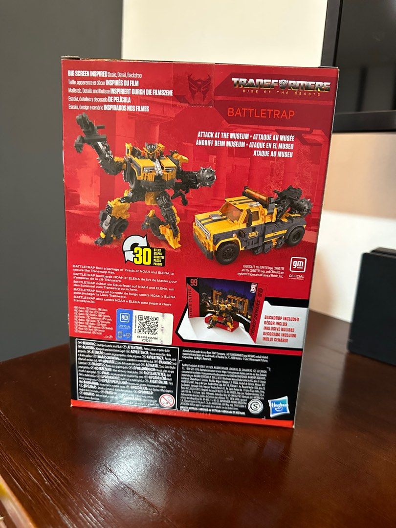 Transformer studio series ss-99 battletrap rotb rise of the beast ...