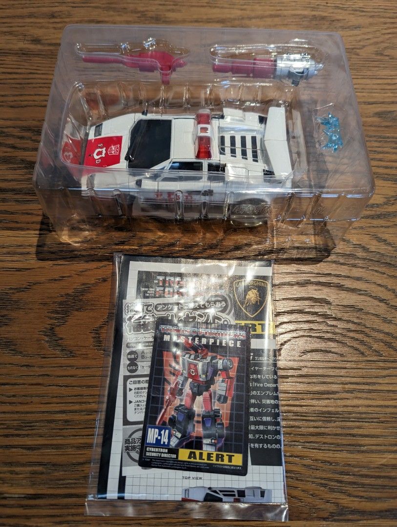 Transformers Masterpiece Red Alert MP-14, Hobbies & Toys, Toys & Games ...