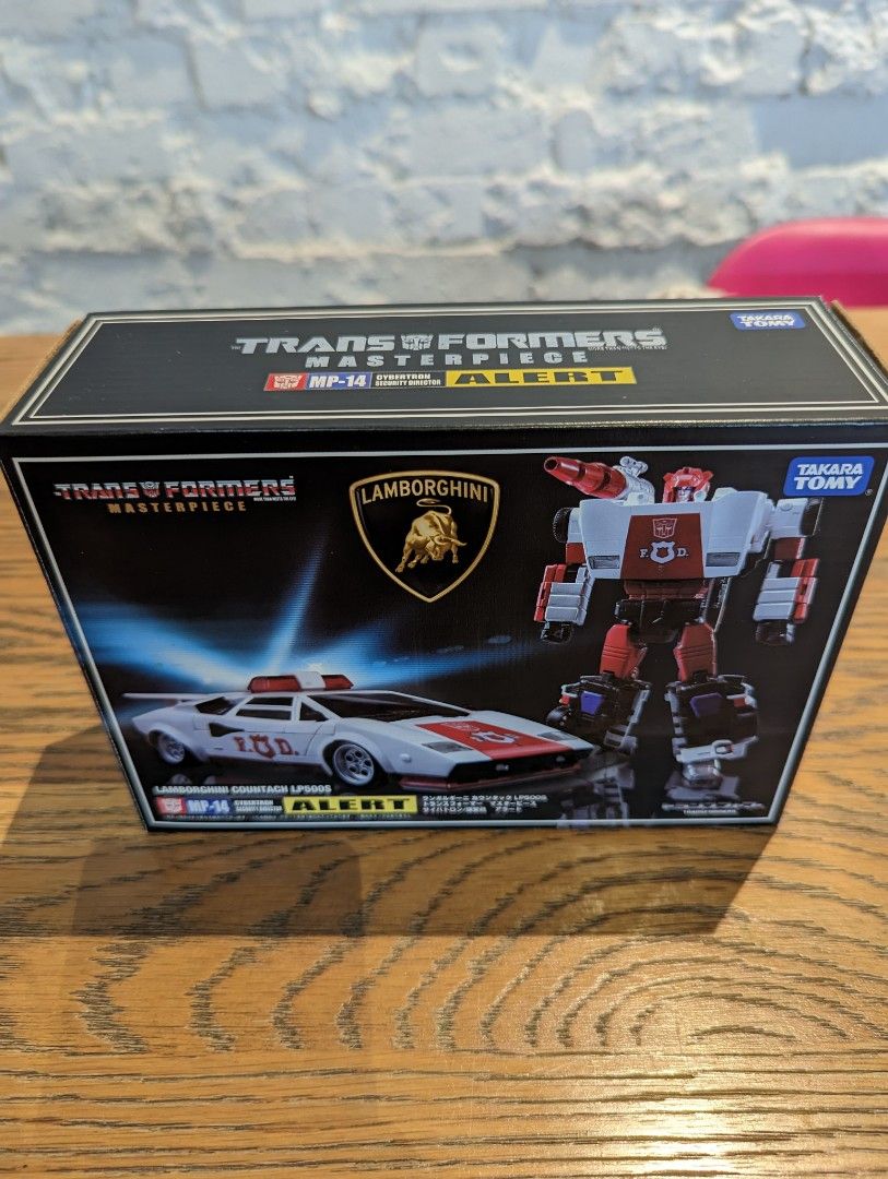 Transformers Masterpiece Red Alert MP-14, Hobbies & Toys, Toys & Games ...