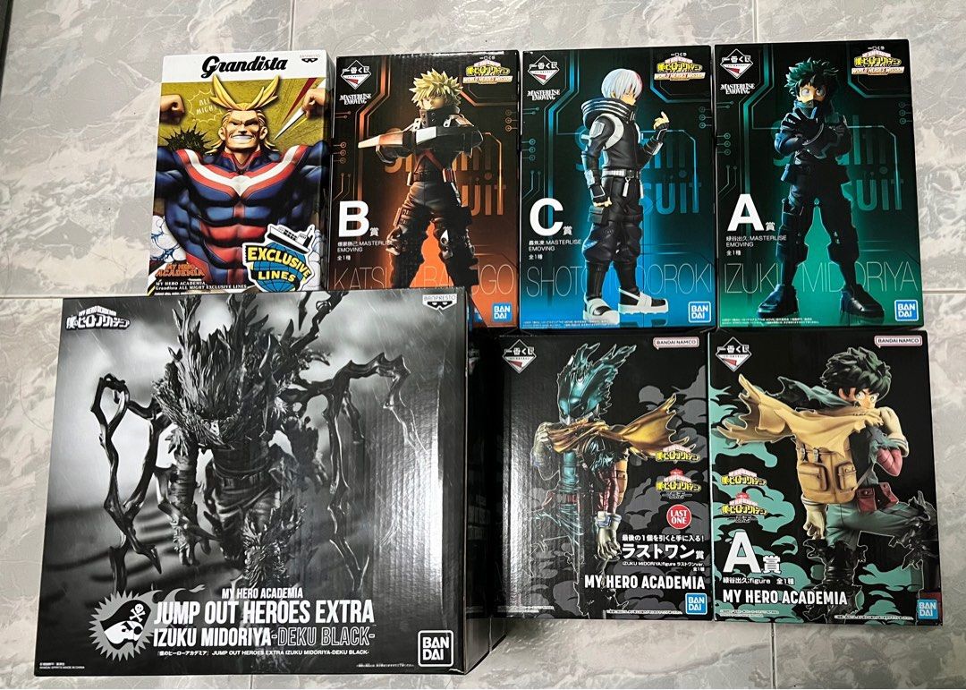 **ULTRA RARE ( Last ) - MHA Bundle || BLACK DEKU Japan Exclusive ...