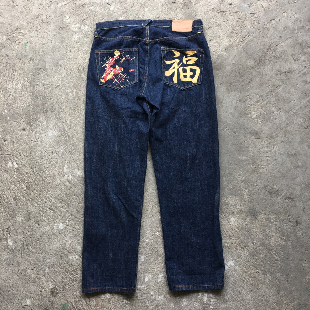 Uncle fu selvedge pants japan pants, Men's Fashion, Bottoms, Jeans on ...