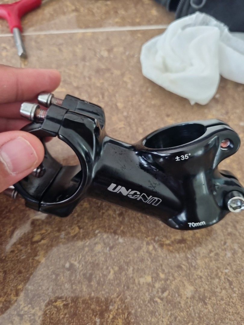 Uno 35mm degree 70mm stem, Sports Equipment, Bicycles & Parts, Parts ...
