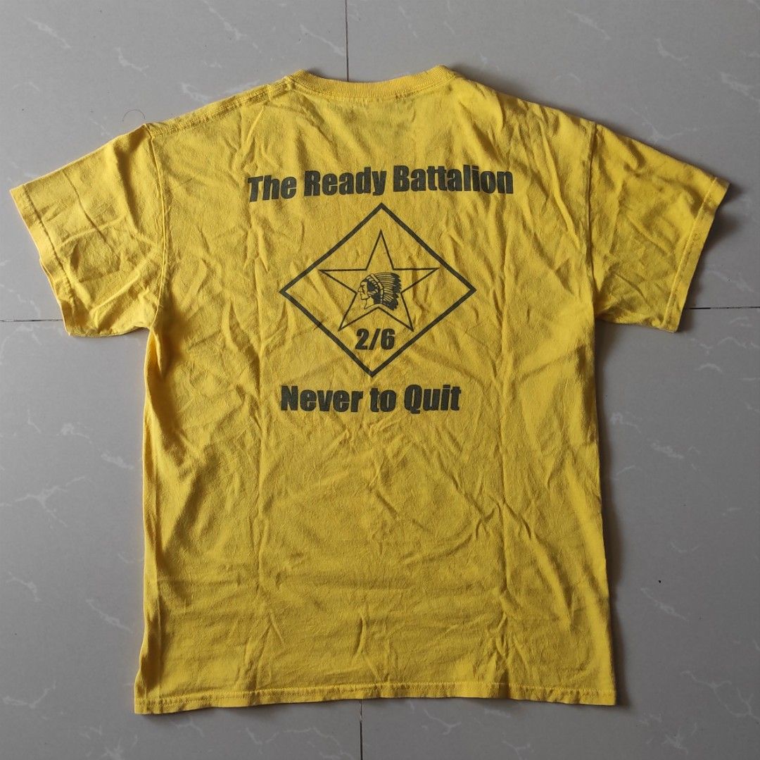 USMC 2nd Batt/6th Marine Regiment T-Shirt Grade Ori (not Alpha ...