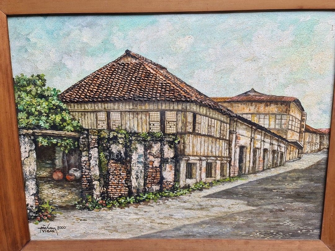 Vigan painting, Hobbies & Toys, Stationary & Craft, Art & Prints on ...