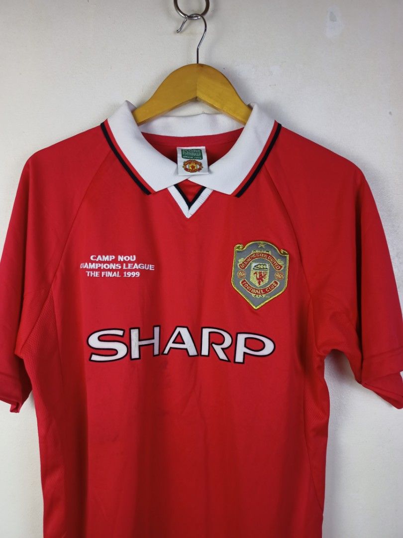 Vintage 1999 SHARP MANCHESTER UNITED scoredraw championship cup ...