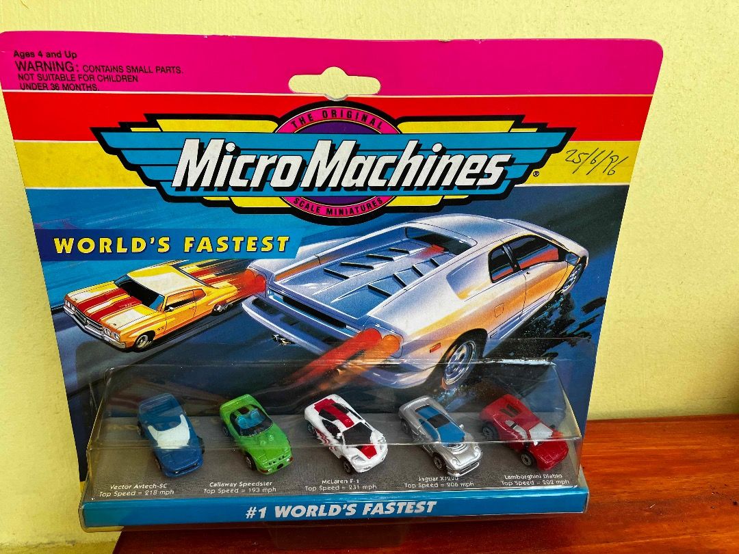 VINTAGE MICRO MACHINES, Hobbies & Toys, Memorabilia & Collectibles ...