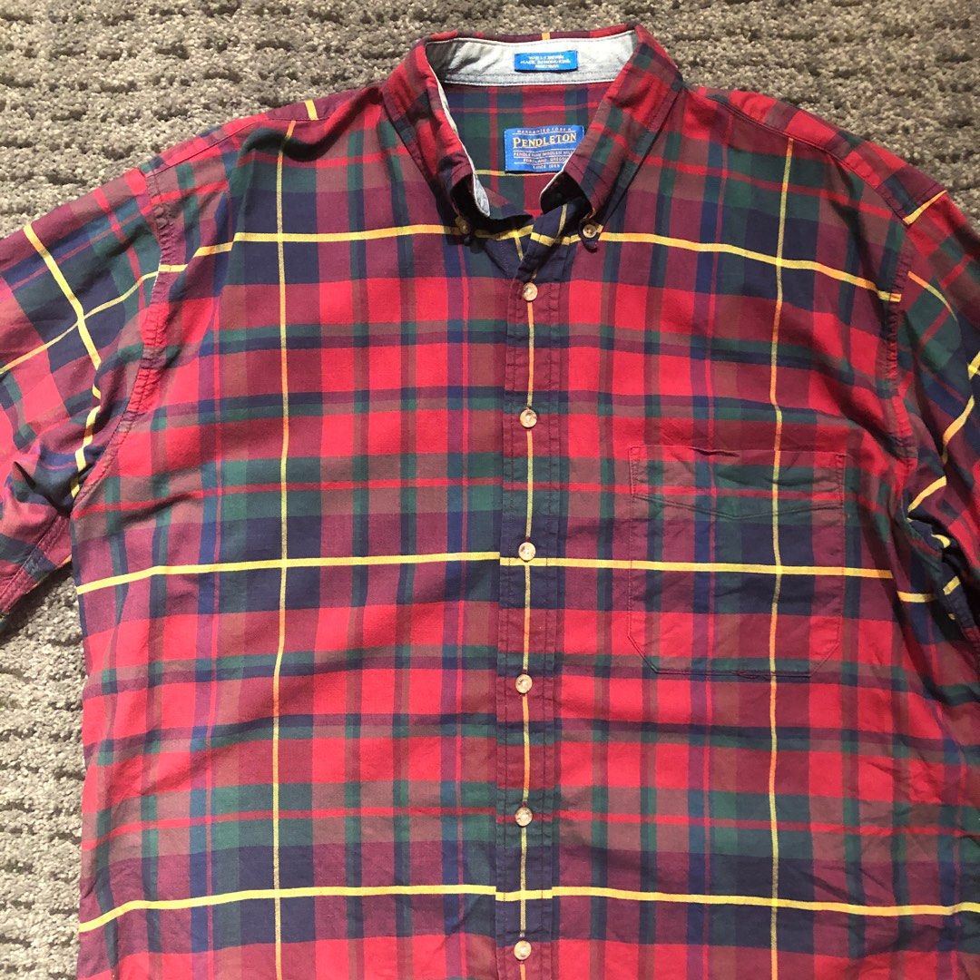 Vintage Pendleton Shirt, Men's Fashion, Tops & Sets, Formal Shirts on ...