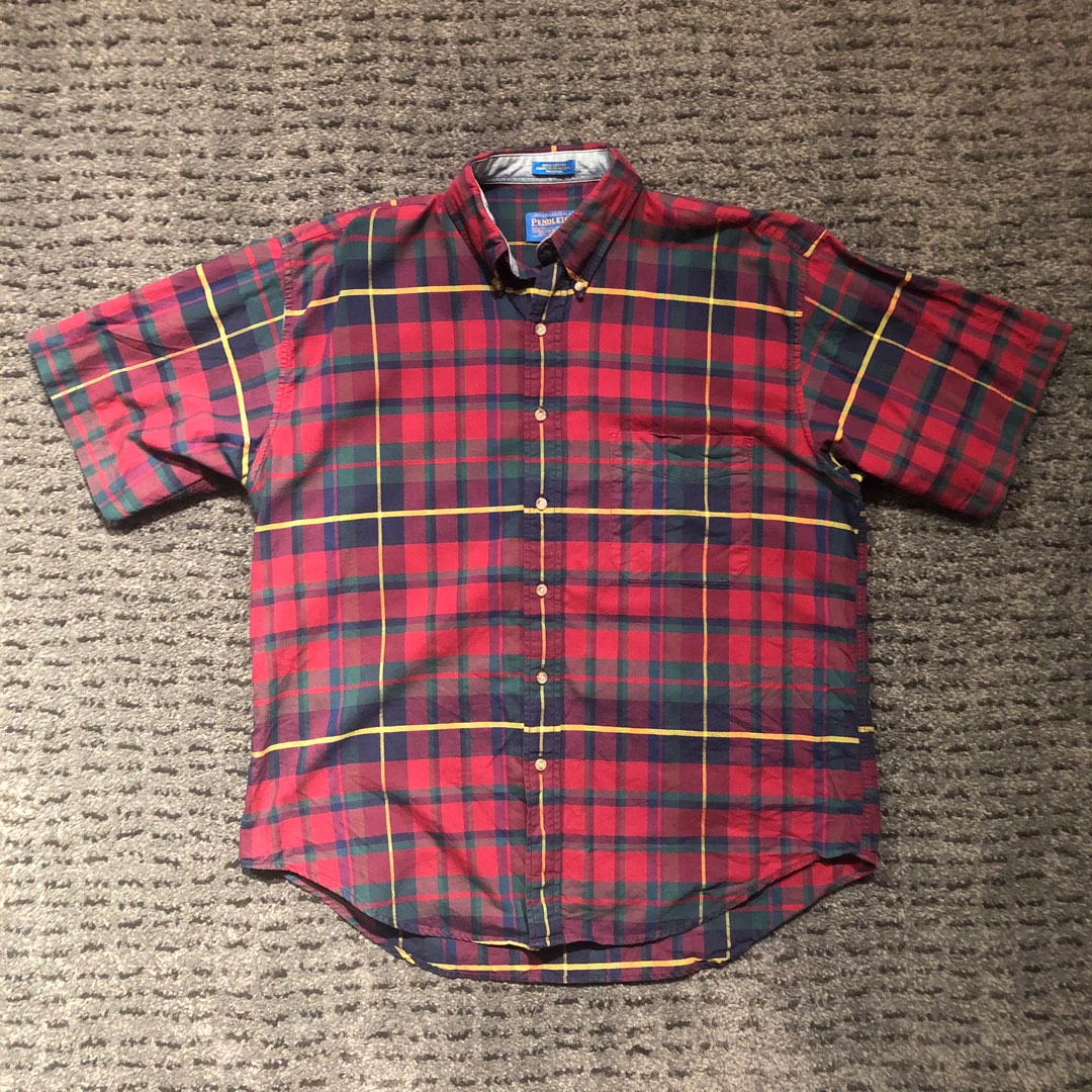 Vintage Pendleton Shirt, Men's Fashion, Tops & Sets, Formal Shirts on ...
