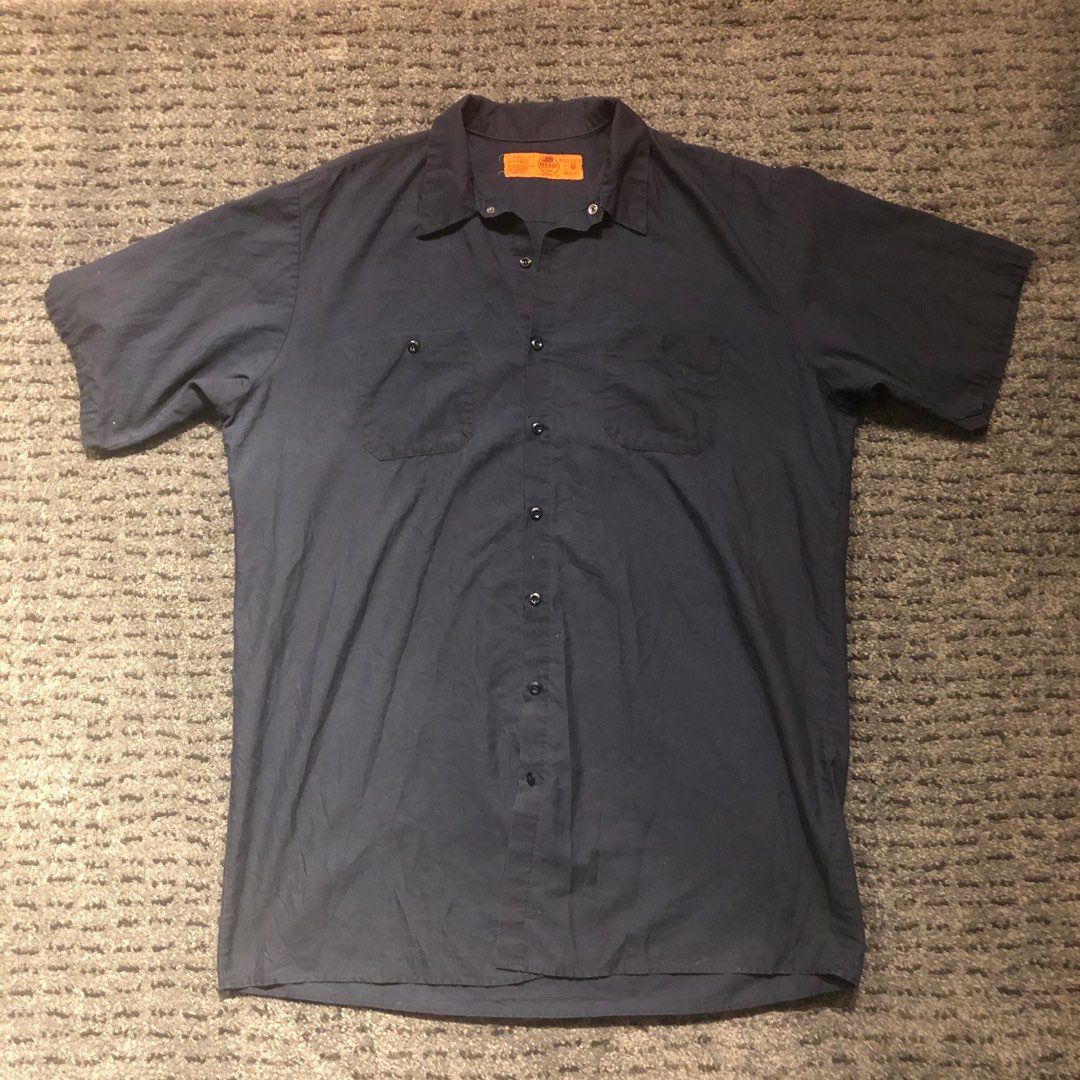 Vintage Red Kap Work Shirt on Carousell